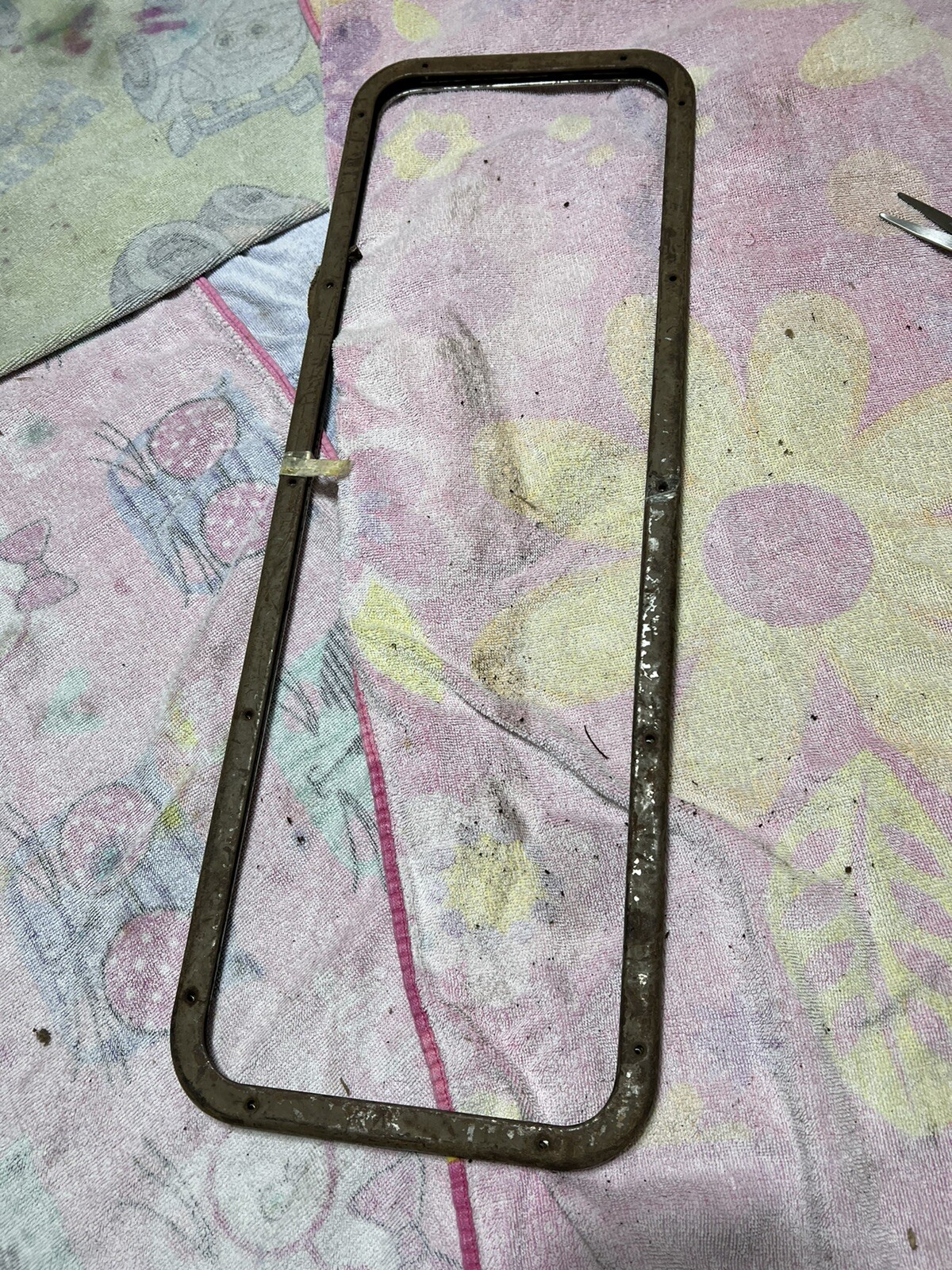 1930s 1940s OG Convertible Rear Gangster Window Frame 26x9 Vintage | eBay