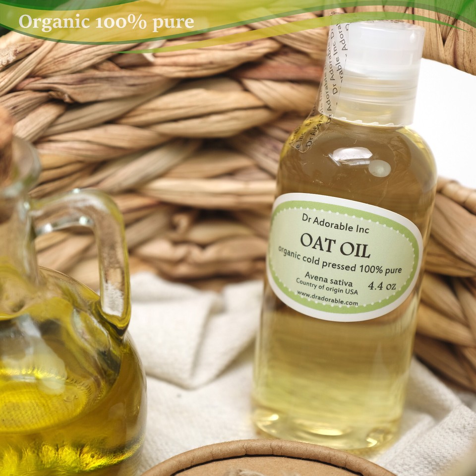 OAT OIL BY DR.ADORABLE 100% PURE ORGANIC NATURAL 2oz 4 oz UP TO 7 LB/ 1 ...