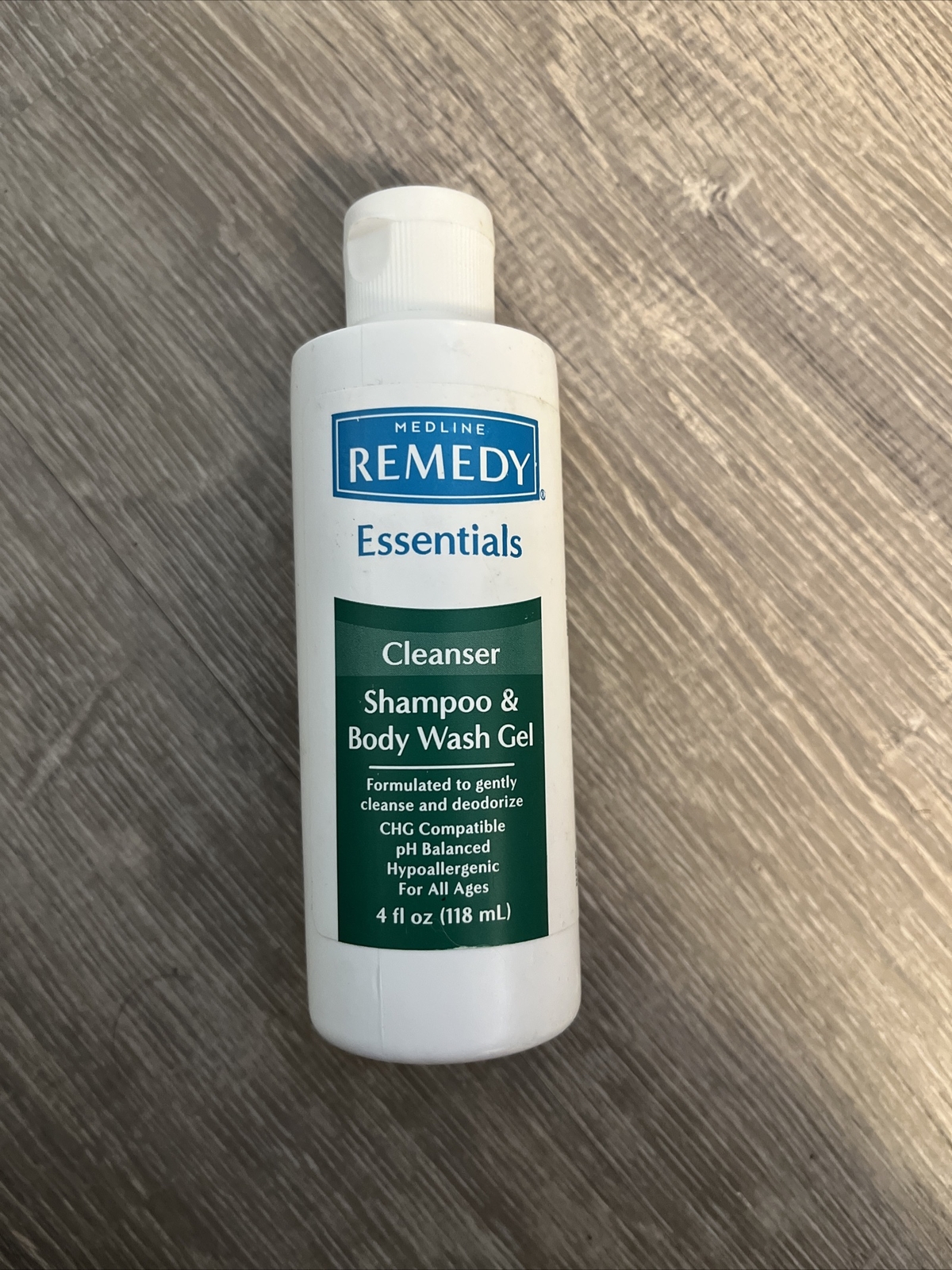 *1-Pack* Medline Remedy Essentials Shampoo & Body Wash Gel Cleanser 4 ...