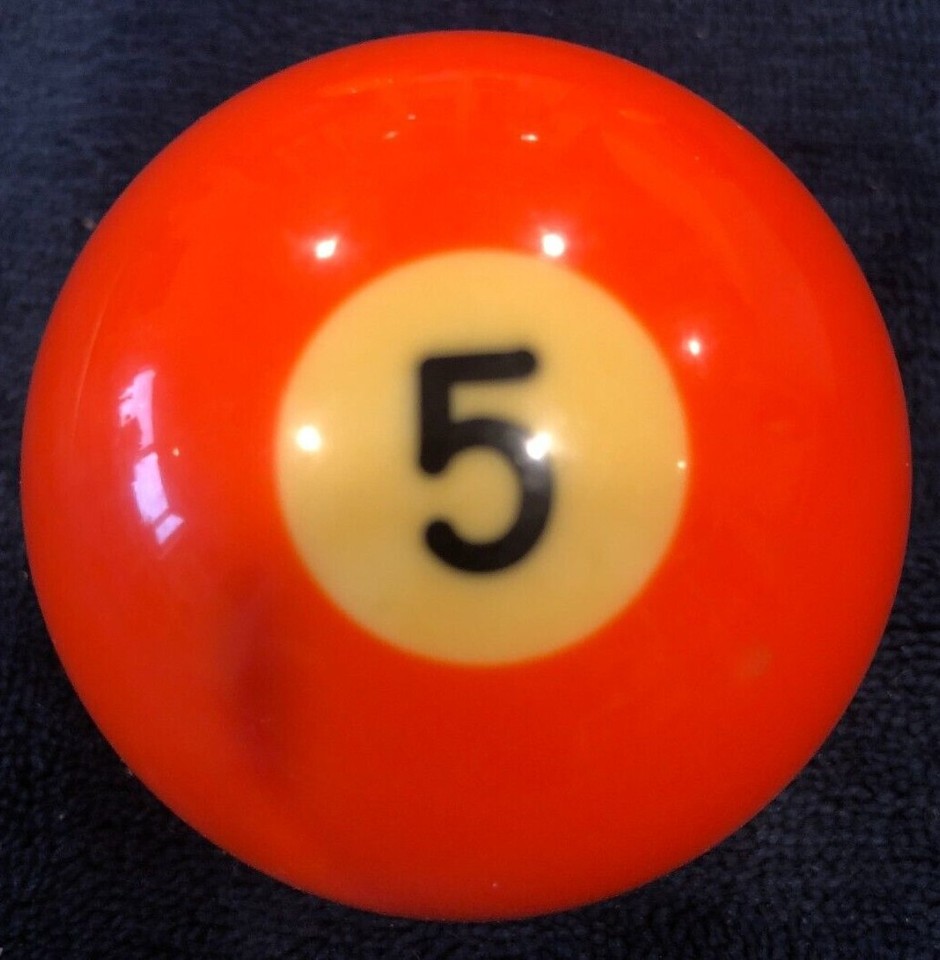 Billiard/Pool Regulation Resin 2-1/4" 6oz Replacement Ball Number in ...