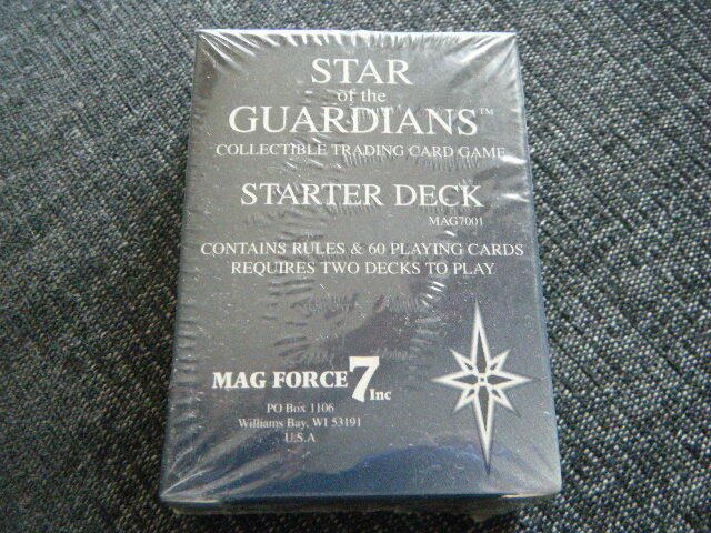 Mag Force 7 Star of the Guardians Starter Deck CCG 60 COLLECTIBLE CARDS ...