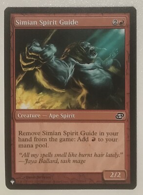 The List SIMIAN SPIRIT GUIDE Zendikar Rising MTG Magic NM | eBay