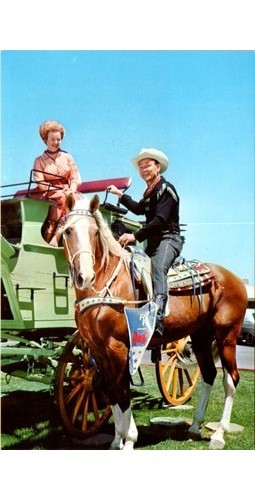 Roy Rogers & Dale Evans Apple Valley Inn CA Chrome Postcard 1950s ...