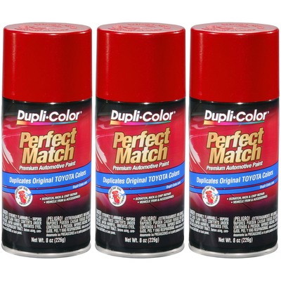 Duplicolor BTY1618 (3-Pack), Aerosol Paint for Toyota 3R3 Metallic ...
