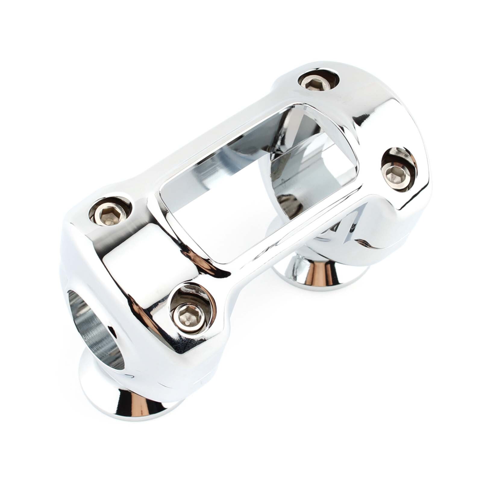 1.25 inch Handlebar Risers Top Clamp Kit For Harley Softail Dyna Street ...