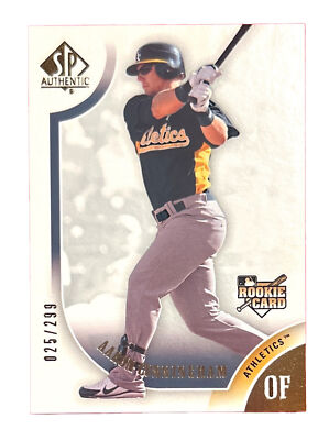 Aaron Cunningham ~ 2009 Upper Deck SP Authentic ~ Rookie RC Gold /299 ...