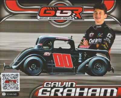2021 Gavin Graham "Gavin Graham Racing" Legends Hero Card | eBay