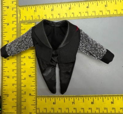 "sequined" Coat Jacket KISS Alice Cooper Mego 8" scale 1/9 Figure ...