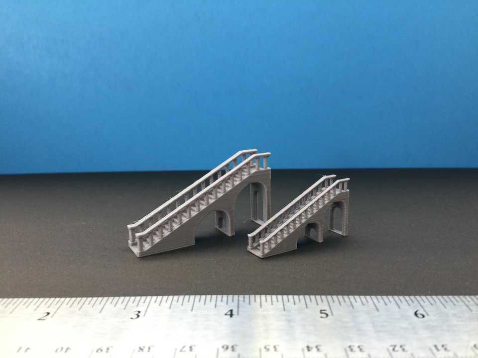 Escalator or Stairs – Indoor or Outdoor - N Scale 1:160 No Assembly ...