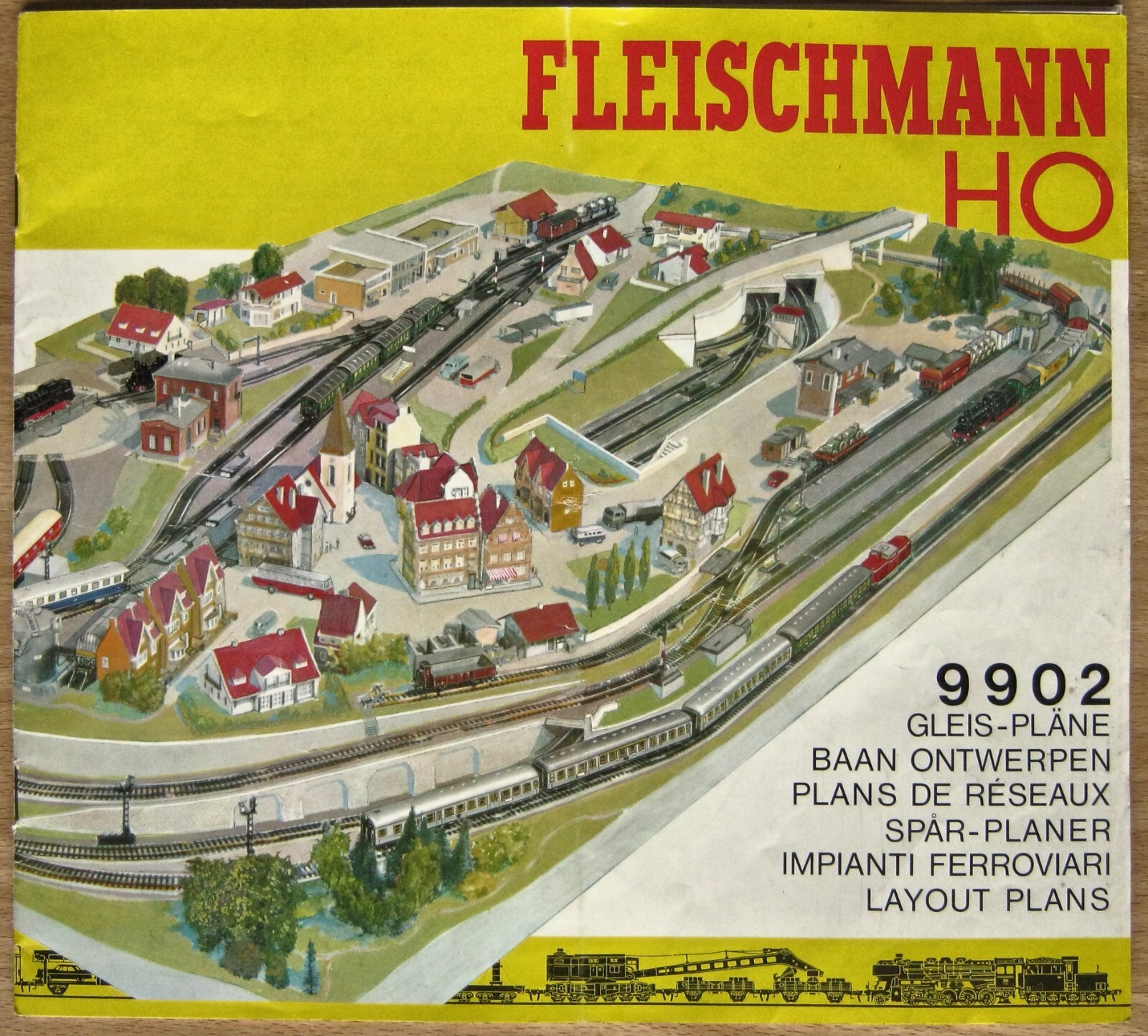 FLEISCHMANN H0 Gleis-Pläne 9902 (Gleispläne, Gleisplanheft ...