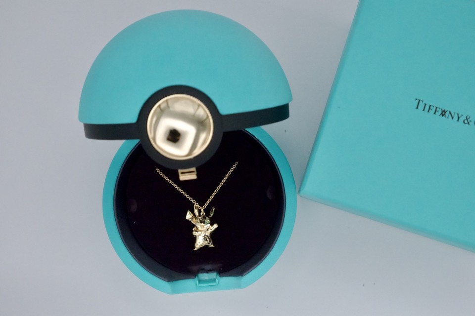 Tiffany & Arsham Studio - Pokémon Pikachu Pendant 18k w Diamonds + All ...