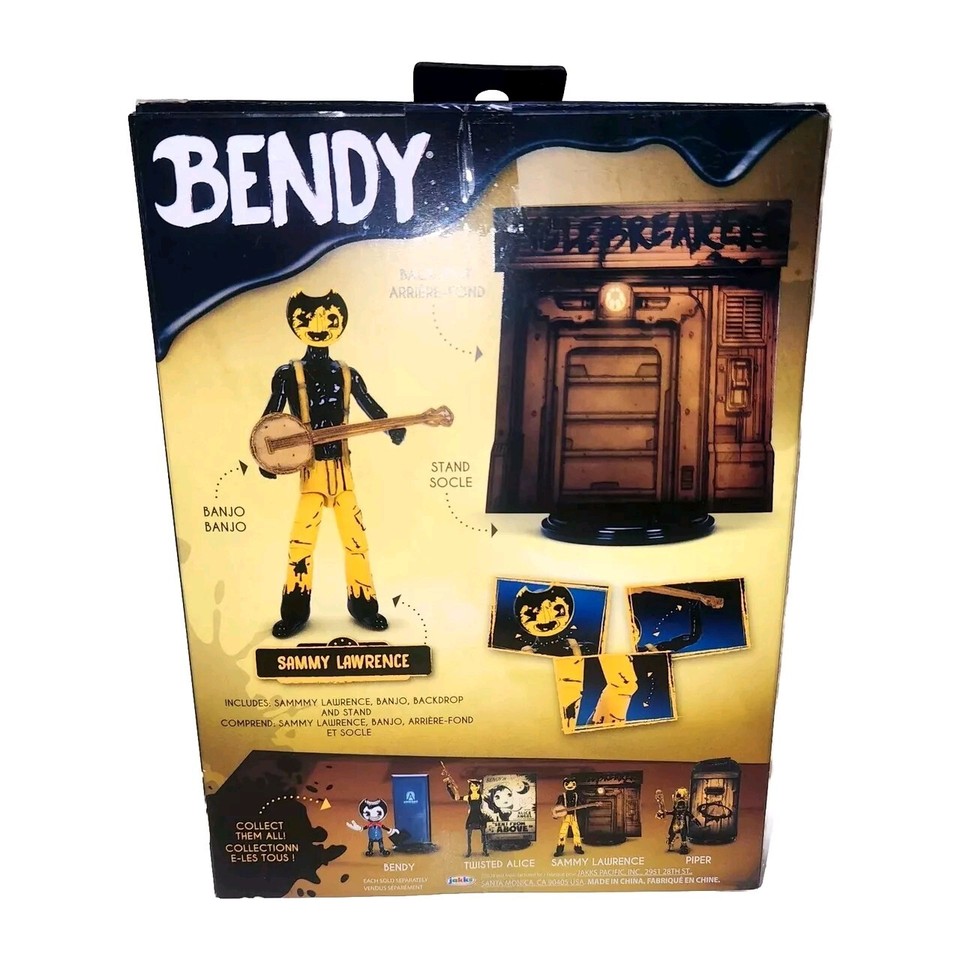 Bendy and the Ink Machine Sammy Lawrence Figure New 2024 Jakks Pacific ...