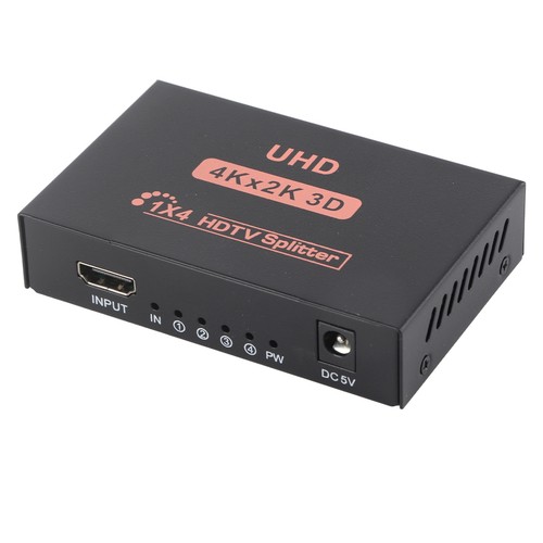 4K HD Multimedia Interface Splitter Plug And Play 1 In 4 Out HD ...