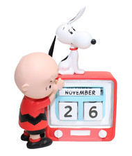 Hallmark Peanuts Sweet Day Snoopy and Charlie Brown Resin Perpetual ...