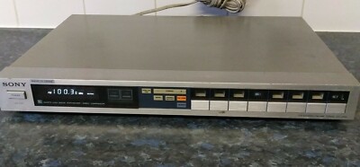 Vintage Sony ST-JX4L FM Stereo AM Tuner Synthesizer Direct Comparator ...