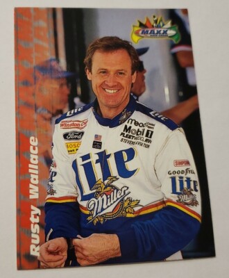 1997 Upper Deck Maxx Race Cards Rusty Wallace #2 | eBay