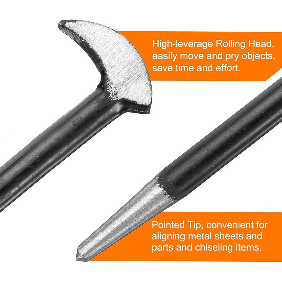 Tools 4pc Heel Bar Set Podgers Pry Bars Toe 150, 300, 400, 500mm 6857 ...