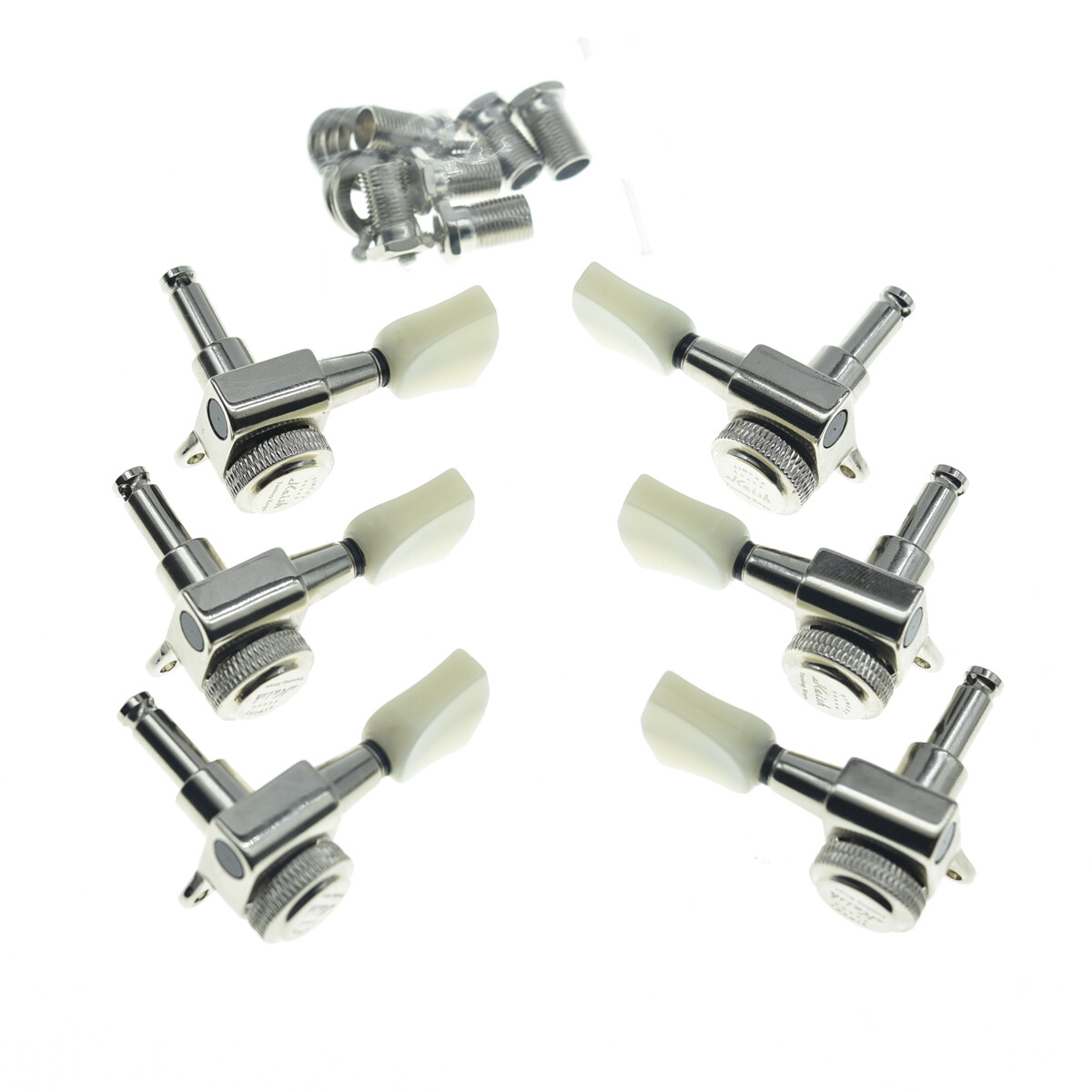KAISH 3x3 Off White Keystone Locking Tuners 18:1 Locking Tuning Keys ...