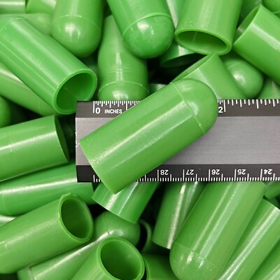 (25) 3/4" ID High Temp Silicone Rubber Powder Coating Caps Cerakote ...
