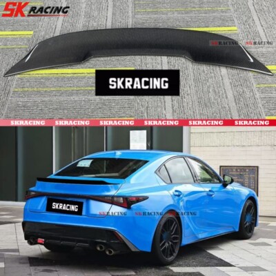 Real Carbon Fiber Rear Trunk Spoiler Wing For Lexus IS300 IS350 IS500 ...