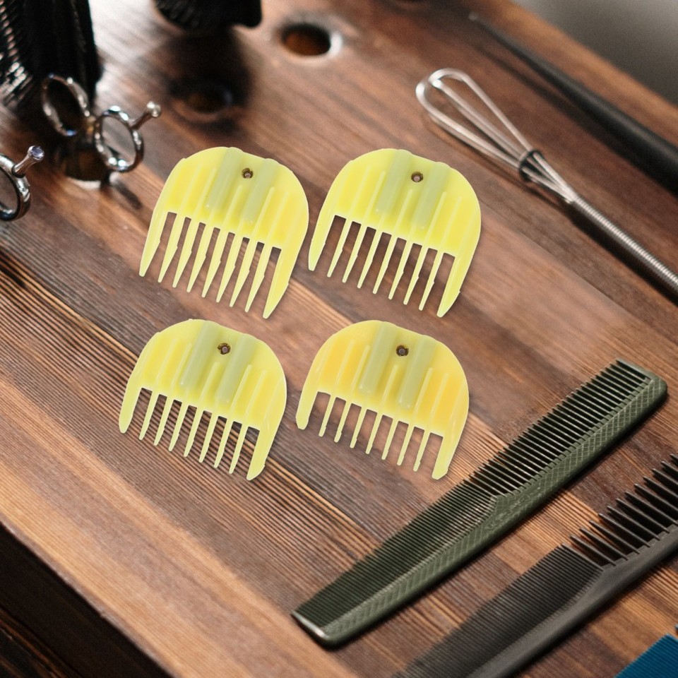 4 Pcs Trimmers Combs Barber Kit for Beginners Professional Haircut ...