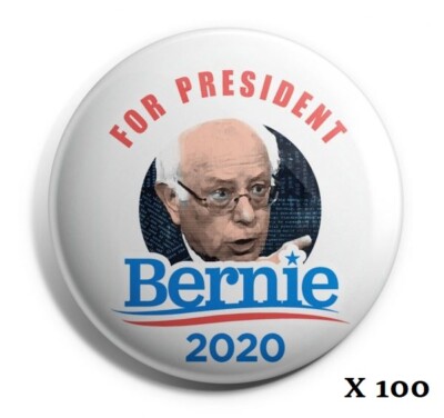 Bernie Sanders 2020 Campaign Button Bestseller Wholesale (Lot of 100 ...