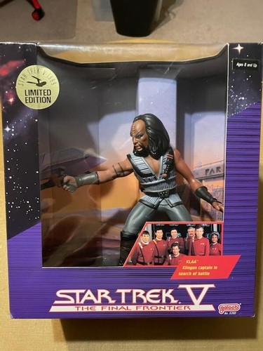 Star Trek V The Final Frontier Galoob KLAA Klingon Captain MIC | eBay