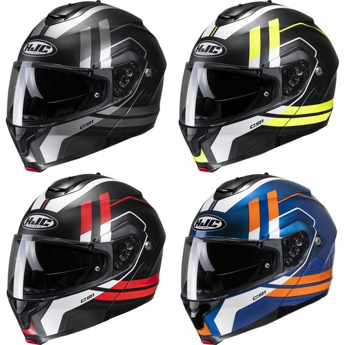 HJC C91 Octo Flip-Up Helmet with Sun Visor | eBay Australia