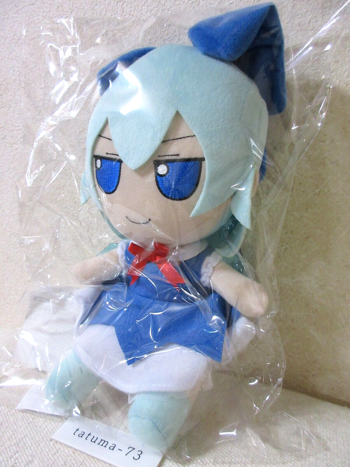 Touhou Project Fumo Fumo Series 42 Cirno Plush Doll With Tin Badge Ver ...