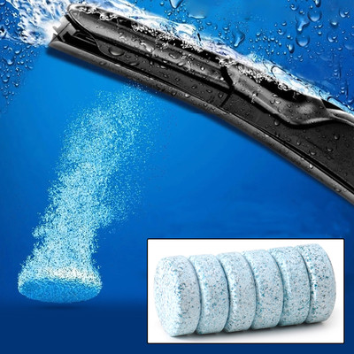 6pcs Car Windshield Glass Washer Cleaner Compact Effervescent Tablets ...