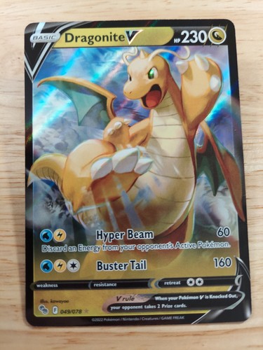 Dragonite V 049/078 Pokemon Go NM Ultra Rare Pokemon Card | eBay