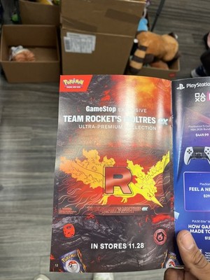 POKEMON TCG TEAM ROCKET'S MOLTRES UPC Ultra Premium Collection New ...