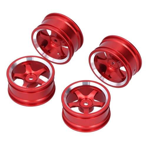 4pcs RC Aluminium Alloy Wheel Rim Hubs For MN86 1/12 RC Crawler Upgrade ...