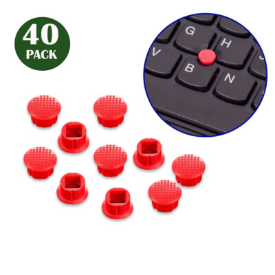 40pcs Rubber Mouse Pointer Trackpoint Red Cap For IBM Thinkpad Laptop ...