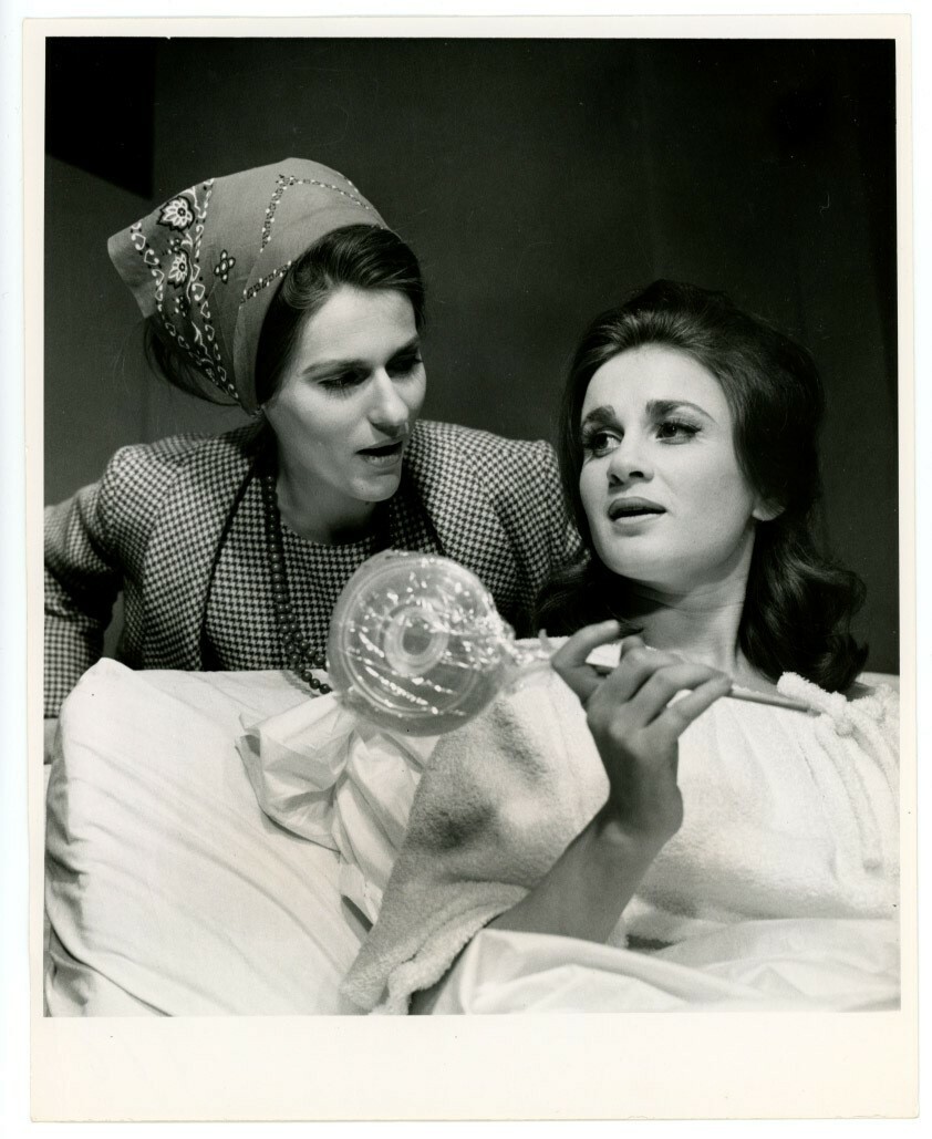 CAROL ROSSEN, DIXIE MARQUIS original theater photo 1965 SQUARE IN THE ...