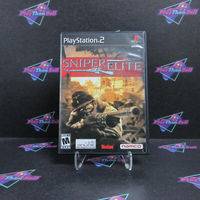 Refurbished Sniper Elite PS2 PlayStation 2 Complete - Excellent Cond ...
