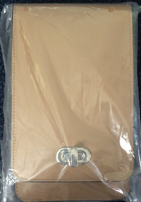RFID STG Cross Body Purse. Tan/Beige. NWT In Package. Touch Screen ...