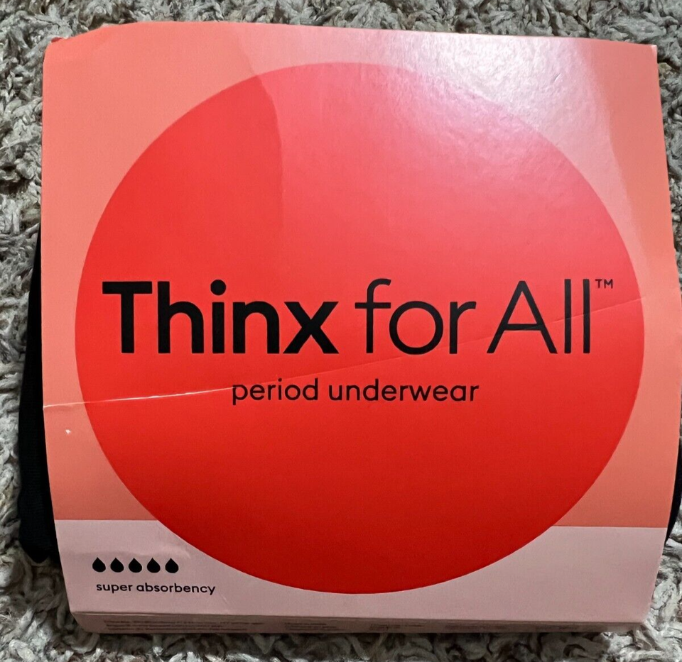 Thinx Period Briefs Size Small Black Super Absorbency | eBay