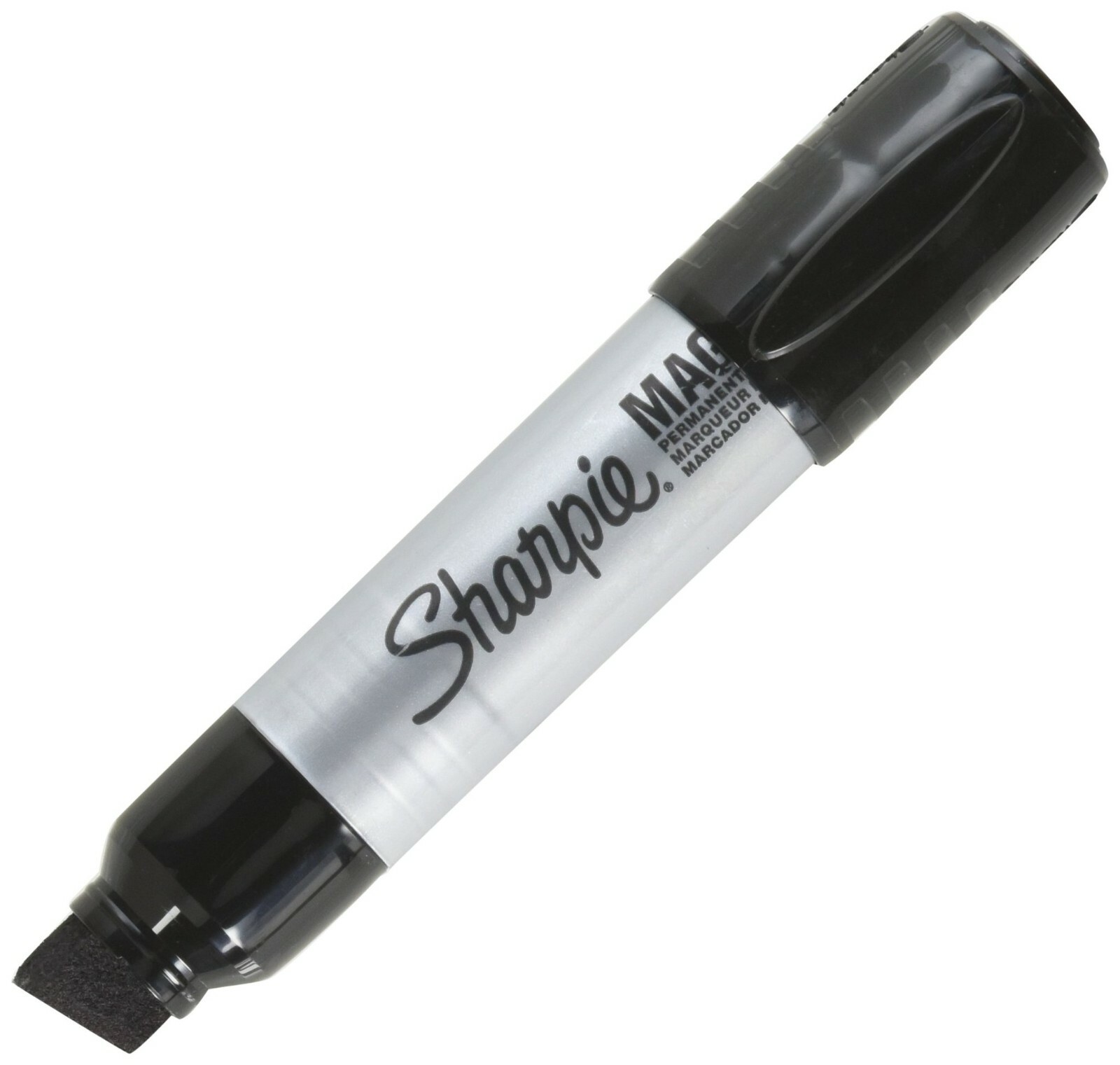 44101PP Sharpie Magnum Permanent Marker, Jumbo Chisel Point, Black ...