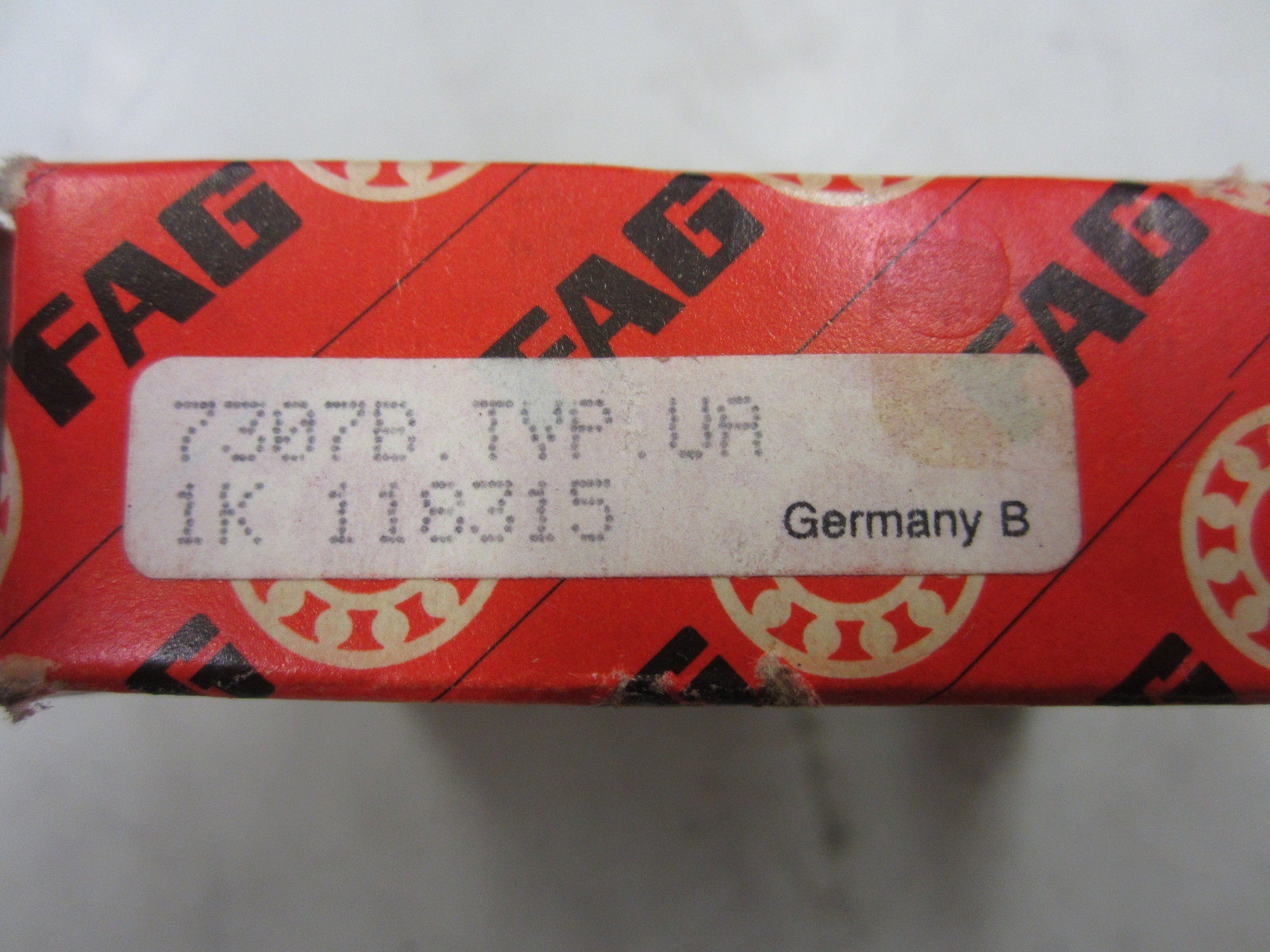 FAG BEARING 7307B.TVP.UA | eBay