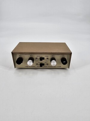 Realistic Transistorized Stereo Mike Mixer | eBay