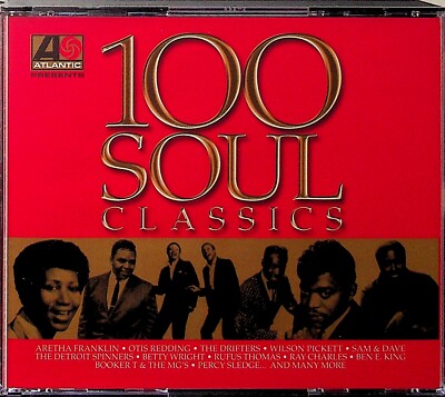 ATLANTIC GOLD- 100 Soul Classics, The Best of 4-CD Betty Wright/Solomon ...