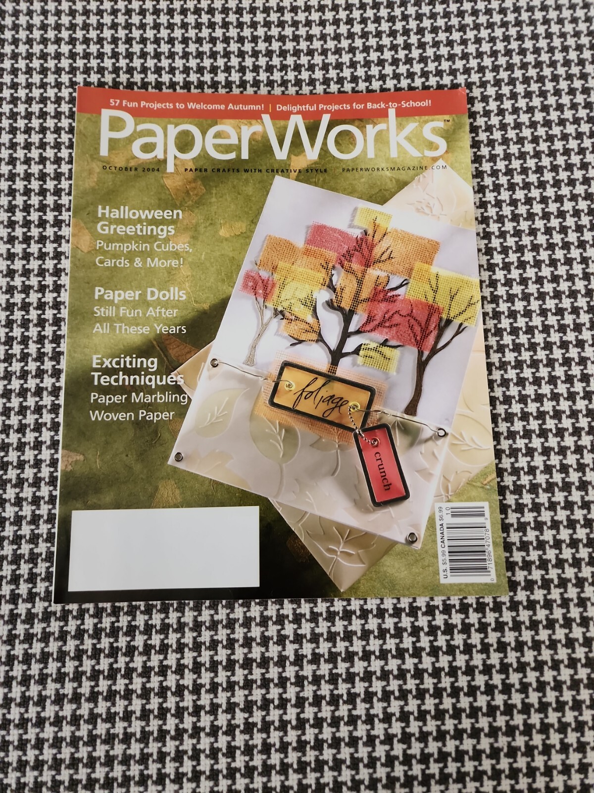 Paper Works Magazine Lot Of 3 Back Issues Fall Halloween | eBay