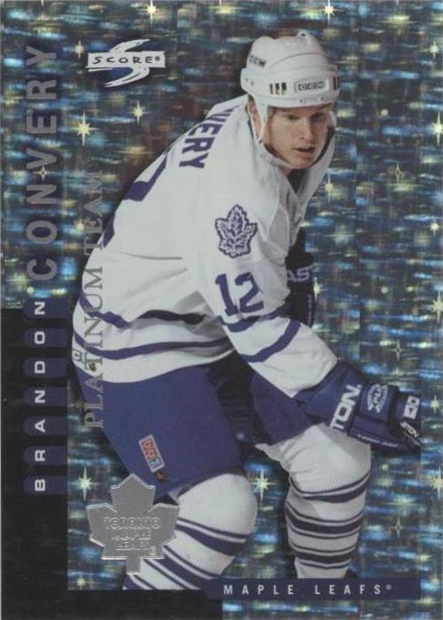 1997-98 Score Team Collection - Toronto Maple Leafs Brandon Convery #14 ...