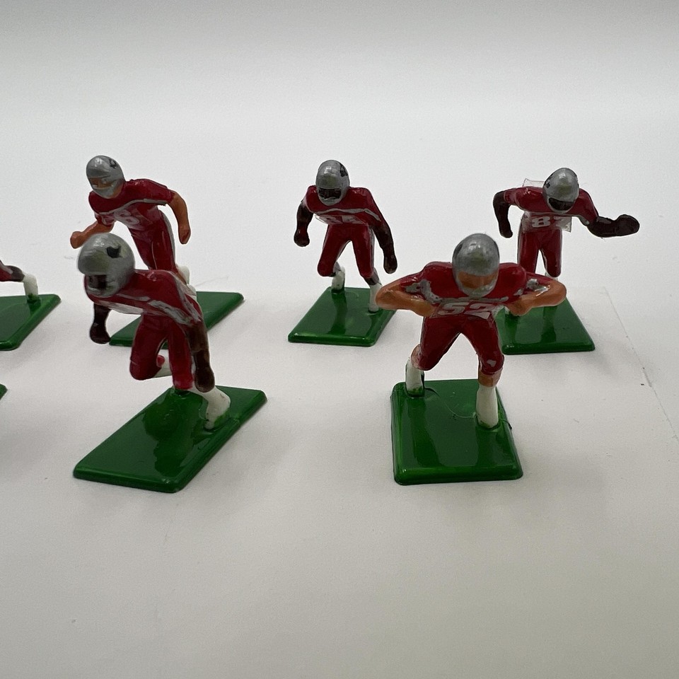 Vintage UNM Lobos Electric Football Red Team Figures Lot 11 Players | eBay