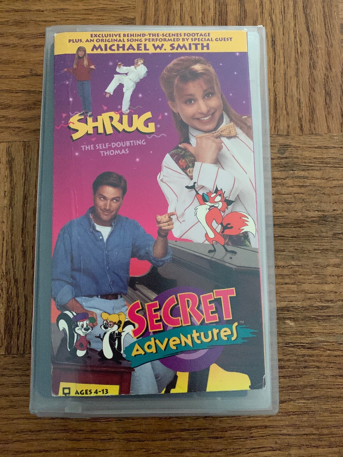 Shrug Secret Adventures VHS | eBay