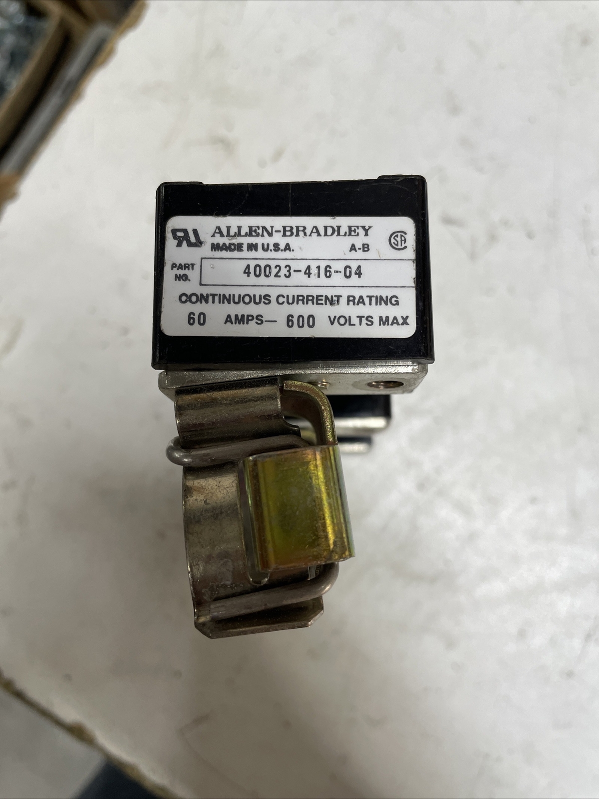 ALLEN BRADLEY 60A 600V FUSE BLOCK 40023-416-04 | eBay