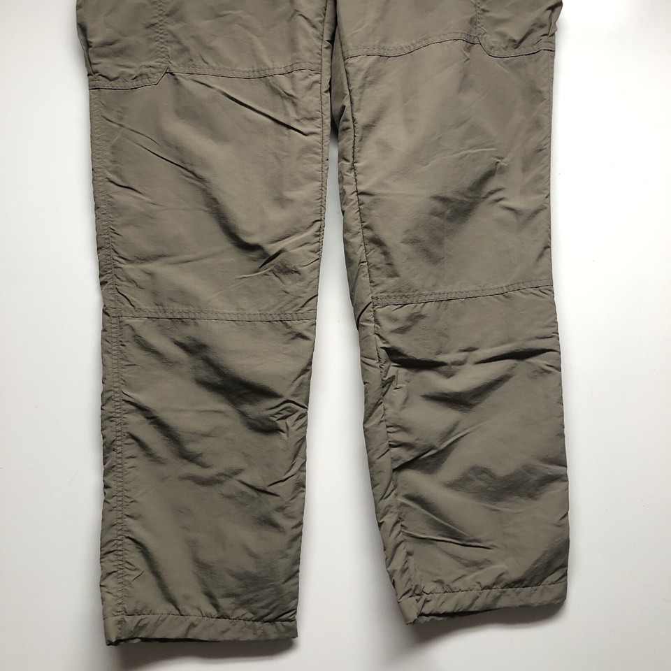 American Outdoorsman Ripstop Men Fleece Lined Cargo Pants 38x32 Hiking ...