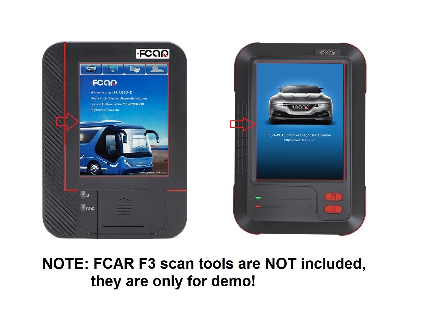 Touch Screen Digitizer Replacement for FCAR F3-A F3-W F3-D F3-G F3S-W ...