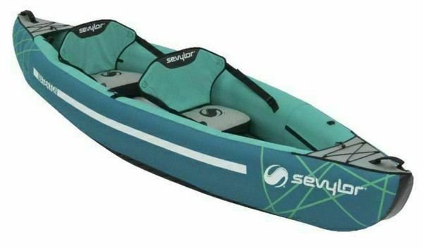 Sevylor Waterton 2 Person Inflatable Kayak - Blue for sale online | eBay